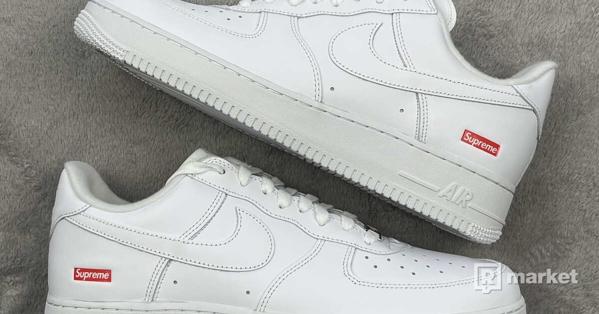 Nike Air Force 1 Low Supreme White Refresher Market