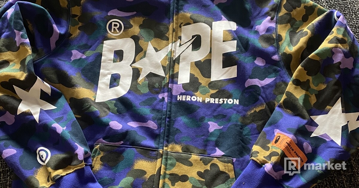 Bape X Heron Preston Mikina Refresher Market