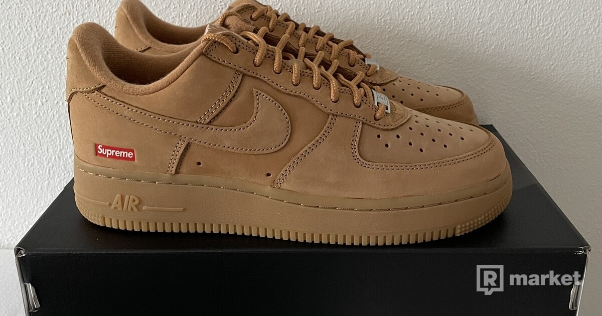 Nike Air Force 1 Low Supreme Wheat Refresher Market